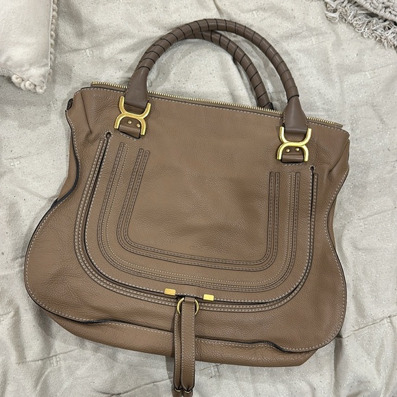 Chloe | Bags | Chloe Marcie Medium Hand Bag Nut Brown | Poshmark